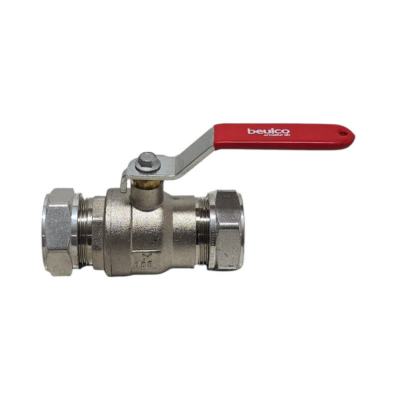 Kulventil klämring 28mm